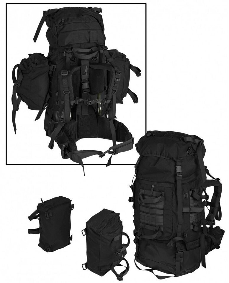Mil Tec Teesar Backpack 100L (14035) black au meilleur prix sur idealo.fr
