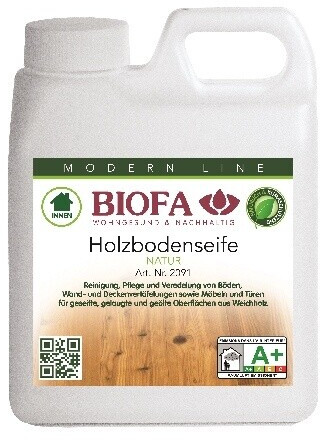Biofa Holzbodenseife natur lösemittelfrei 5 L ab 60,07 € | Preisvergleich bei idealo.de