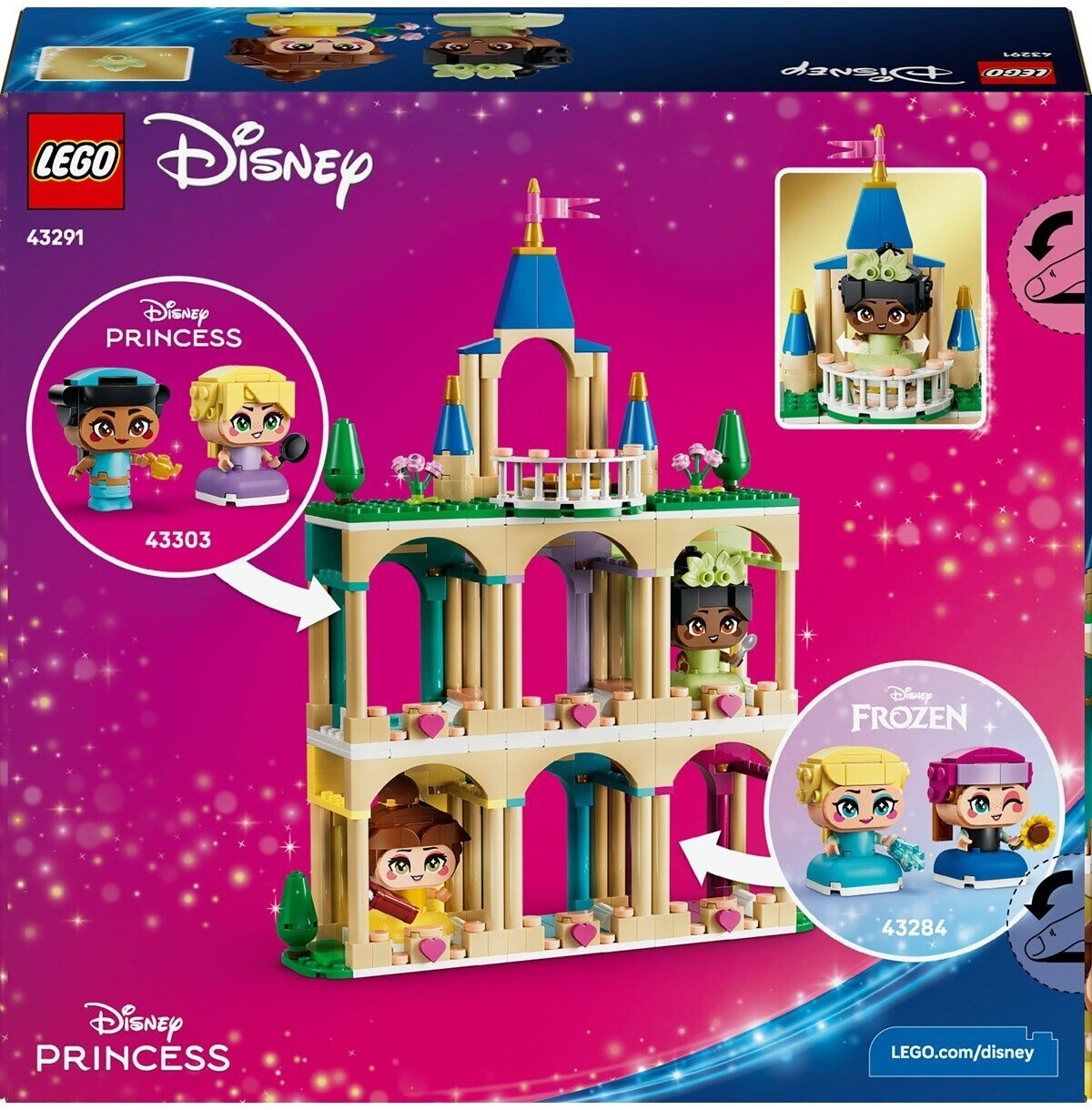 Buy LEGO Disney – Mini Belle & Tiana with Castle (43291) from £26.86 ...