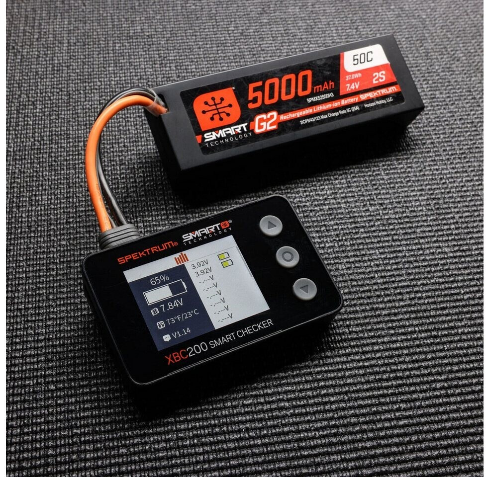 Spektrum Smart LiPo Battery Checker Servo Tester Akku- Servoprüfer RC ...