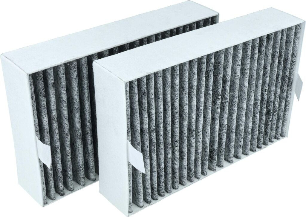 vhbw 2x Aktivkohlefilter kompatibel mit Miele DAS 8x30, DUU 151, DKFS ...