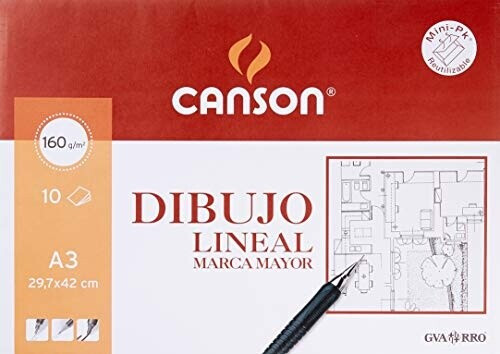 Canson CANSON 0408991 Minipack mit 10 Blätter ab 9,13 ...
