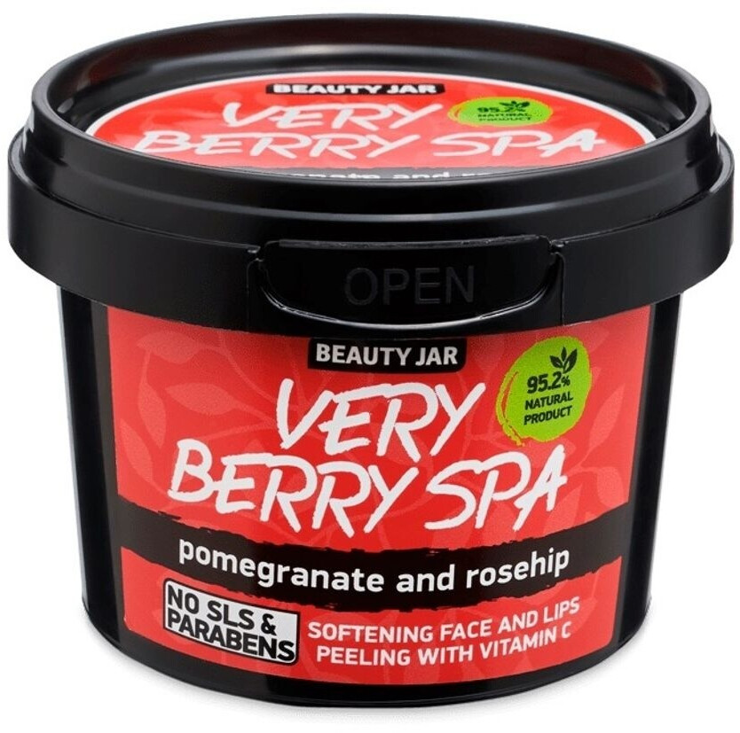 Beauty Jar Very Berry Spa Peeling viso e labbra 4.23oz (120g ...