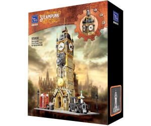 steampunk clock tower park
