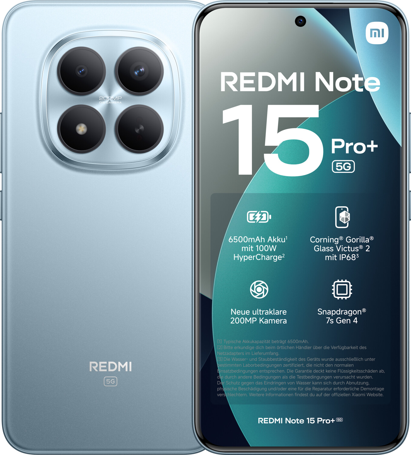 Xiaomi Redmi Note 15 Pro Plus 8 Go 256 Go bleu au meilleur prix sur ...