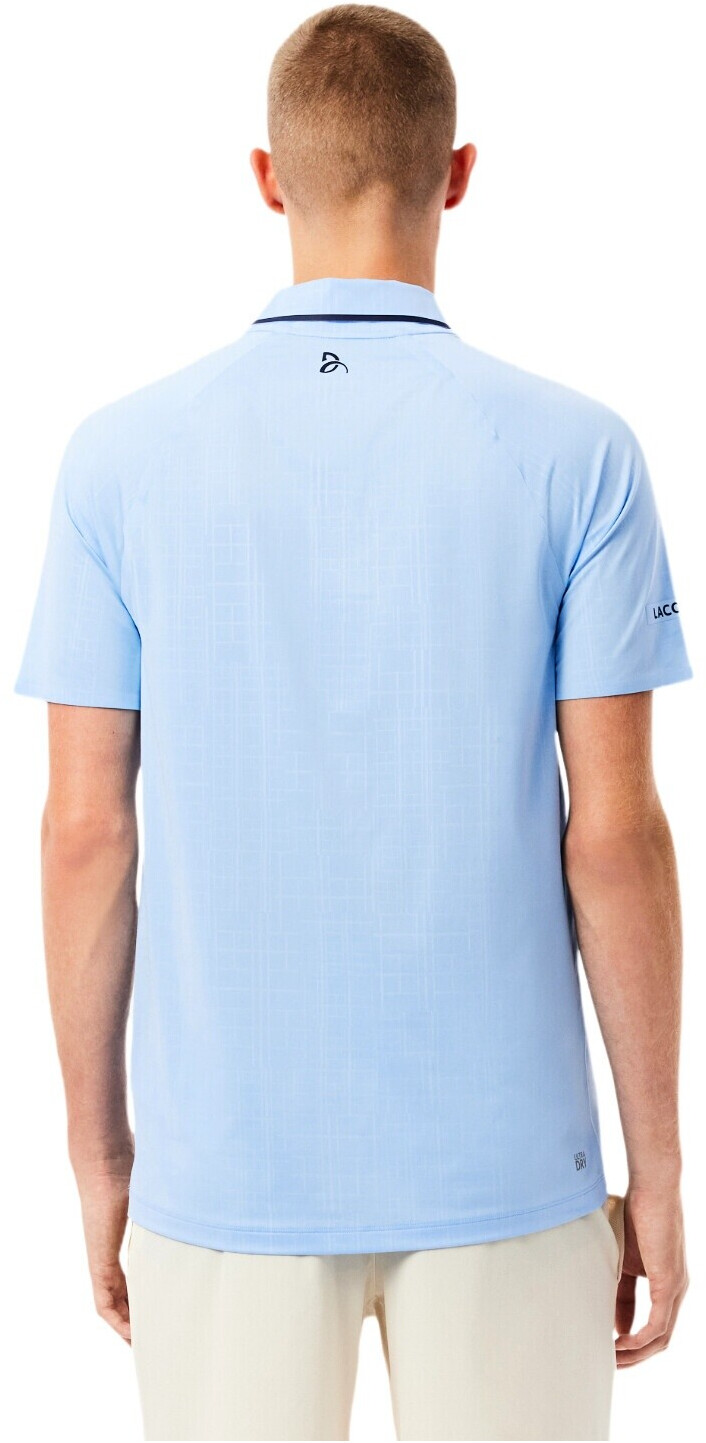 Lacoste Novak Djokovic Polo shirt (DH4789-HBP) blue au meilleur prix ...
