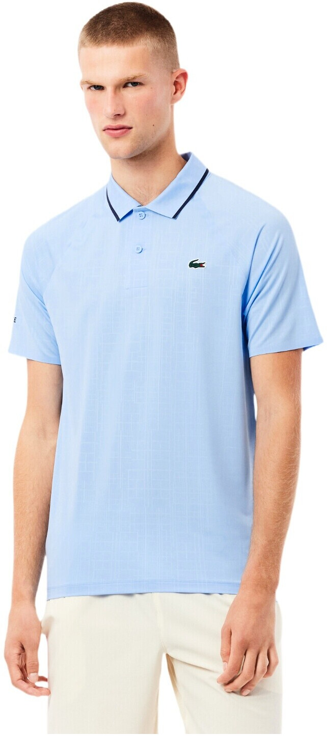 Lacoste Novak Djokovic Polo shirt (DH4789-HBP) blue au meilleur prix ...