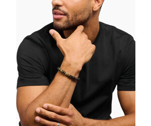 Thomas Sabo Bracelet with gold-brown and blue-gold tiger's eye beads 9 ...