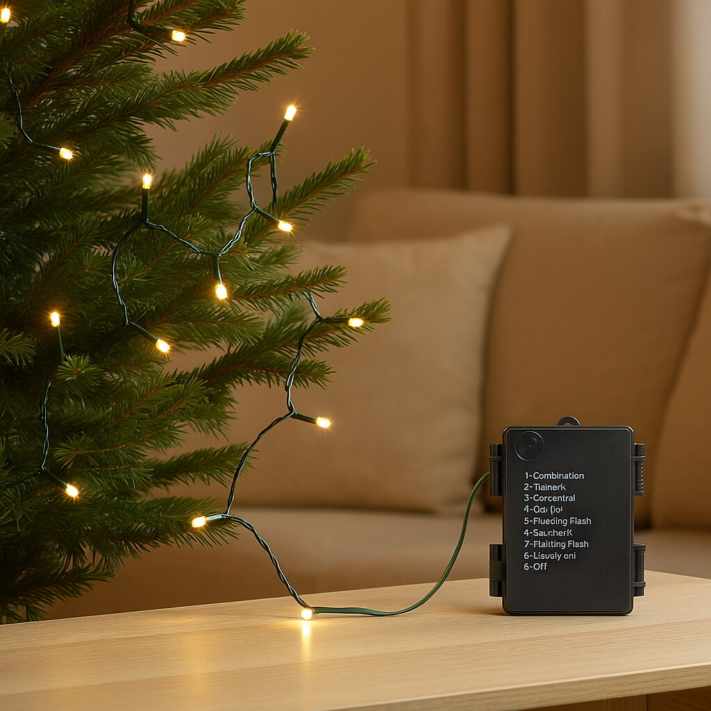 FHS LED Lichterkette 96 warmweiß LEDs (35657) ab 4,99 ...