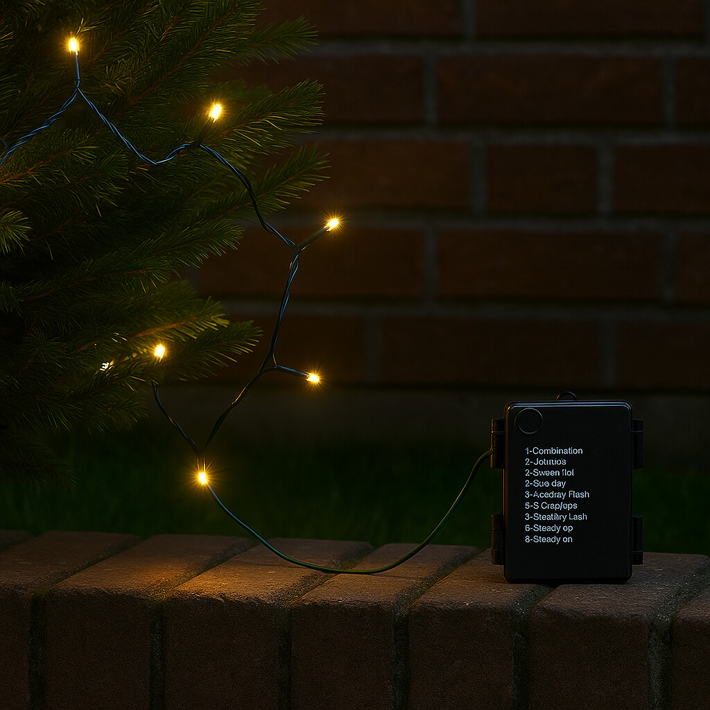 FHS LED Lichterkette 96 warmweiß LEDs (35657) ab 4,99 ...