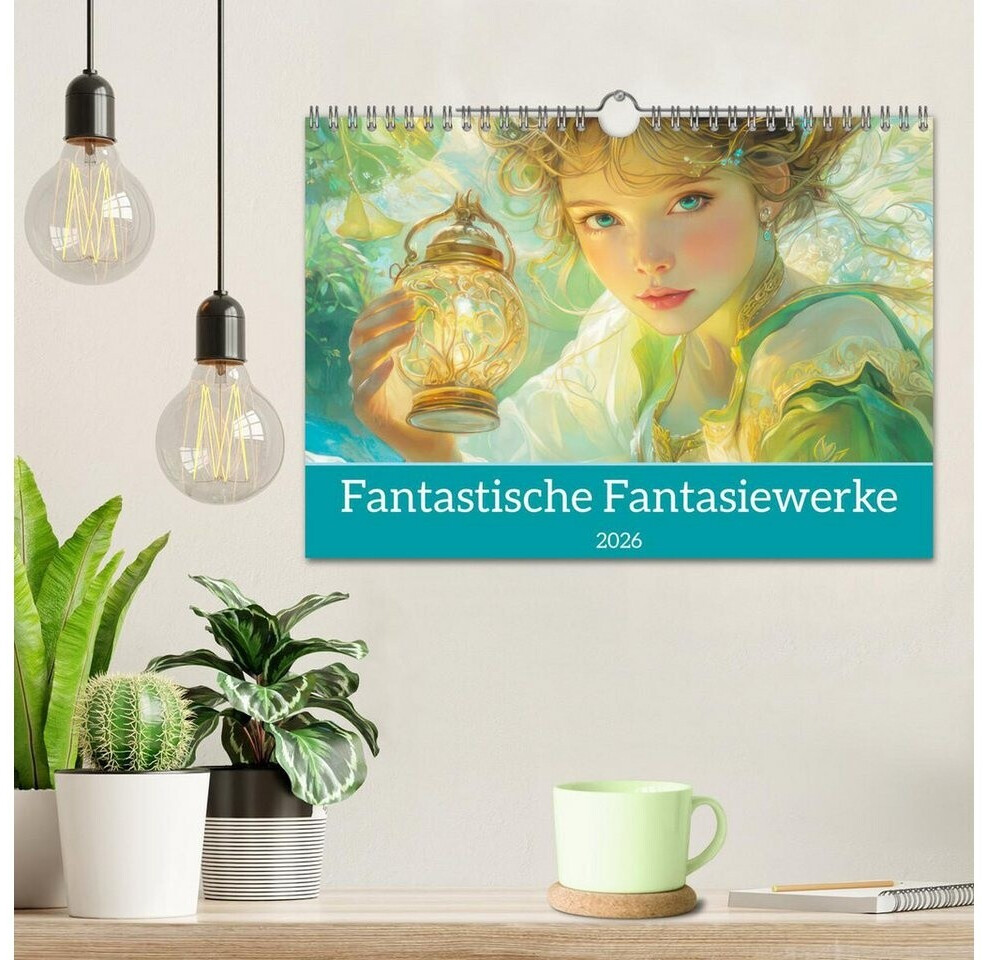 Calvendo Fantastische Fantasiewerke (Wandkalender 2026 DIN A4 quer ...
