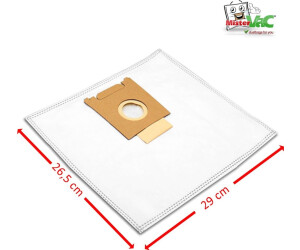 Mister Vac Staubsaugerbeutel 40 Stück kompatibel mit Bosch BSG 72225 / ...