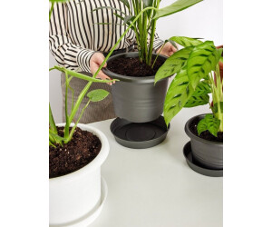 Garronda Terracotta Blumentopf rund aus Kunststoff Pflanzentopf für ...