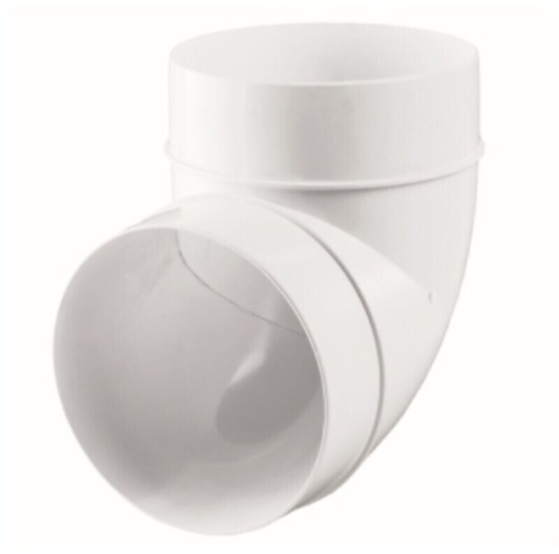 Vents Round pipe bend, 90° bend, ventilation duct DN 125 mm au meilleur ...
