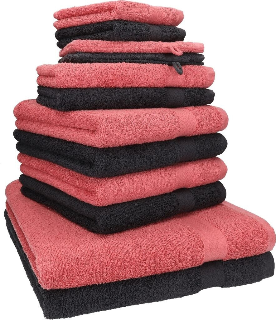 Betz Handtuch Set PREMIUM (12-tlg.) Graphit/Himbeere ab 59,50 ...
