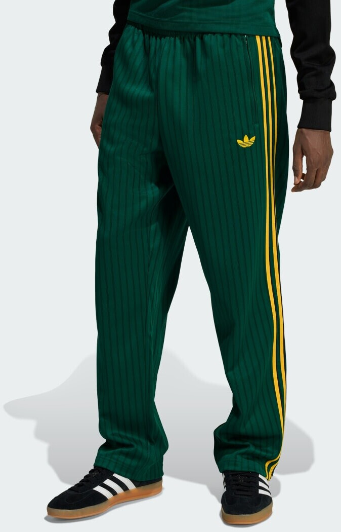 Adidas Man FIREBIRD LOOSE PINSTRIPES TRAININGSHOSE Collegiate Green ...