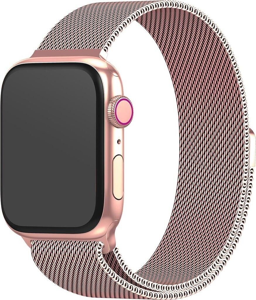 Devia Milanese strap compatible with Apple Watch 38, 40 mm rose gold ...