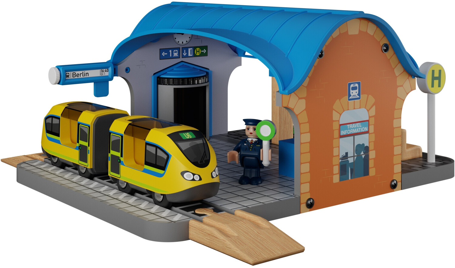 Lupilu Juego de grúa con coche Viga Toys desde 14,99 € | Compara ...