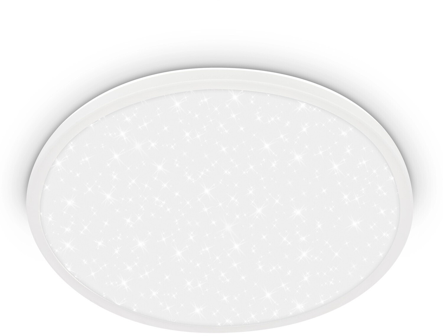 Briloner LED Panel Deckenlampe 37,5cm Deckenleuchte Sternenhimmel ...