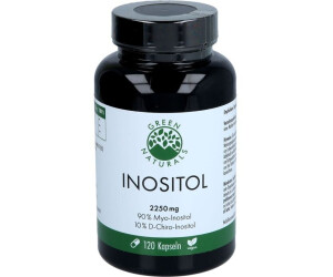 Heilpflanzenwohl Green Naturals Myo-Inositol 2025mg & D-Chiro 225mg 120 ...