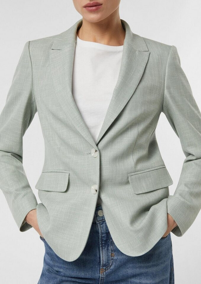 Comma Antaillierter Blazer mit Struktur (2176825) türkis ab 111,99 ...