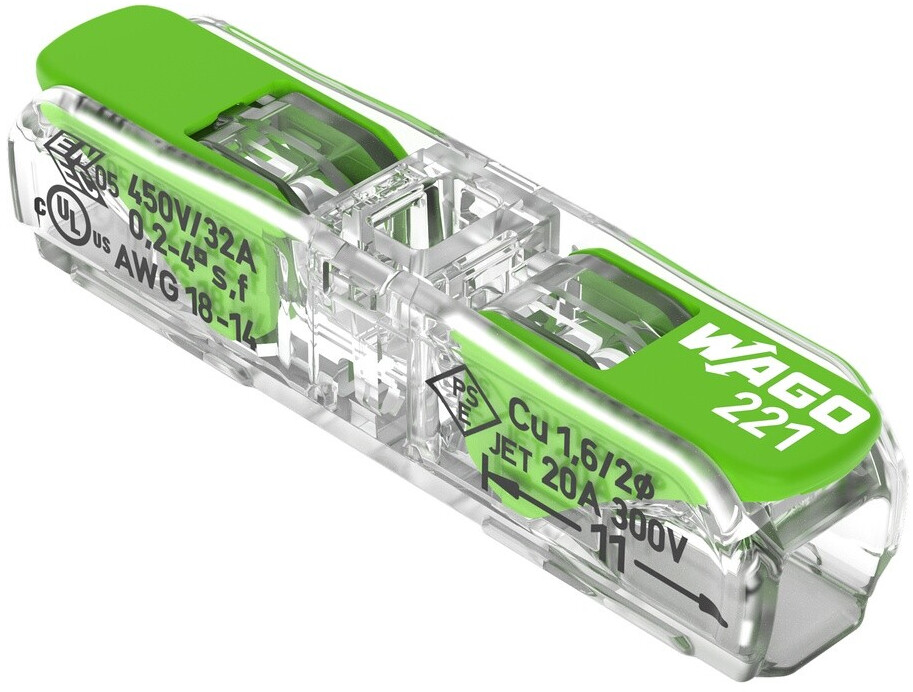 Wago 221-2431 Green (1 Stück) ab 0,59 € | Preisvergleich bei idealo.de
