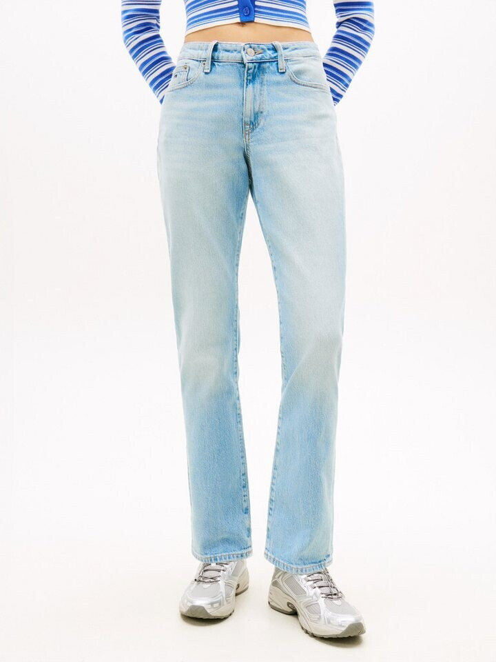 Tommy Hilfiger Mr Slim Slim-fit Jeans High Waist light washed/blue ...