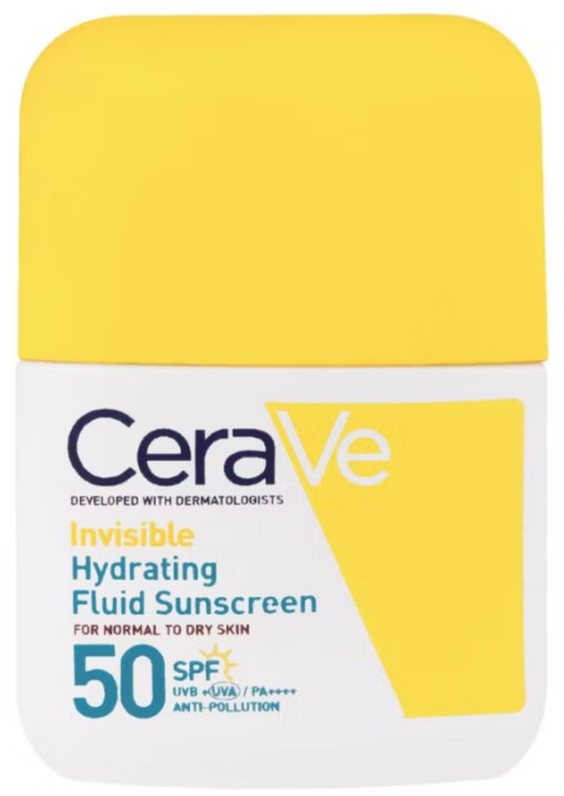 CeraVe Invisible Feuchtigkeitsspendendes Sonnenschutz Fluid LSF 50 (50 ...
