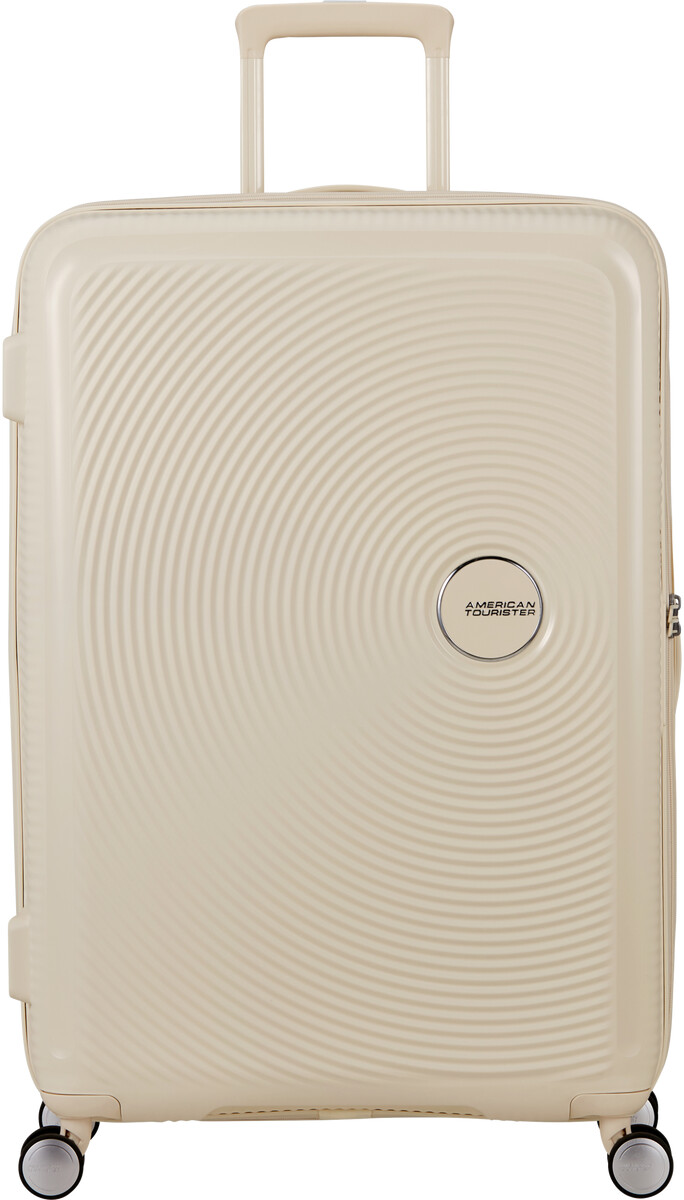 American Tourister Soundbox 4-Rollen-Trolley 77 cm coconut sand ab 136 ...
