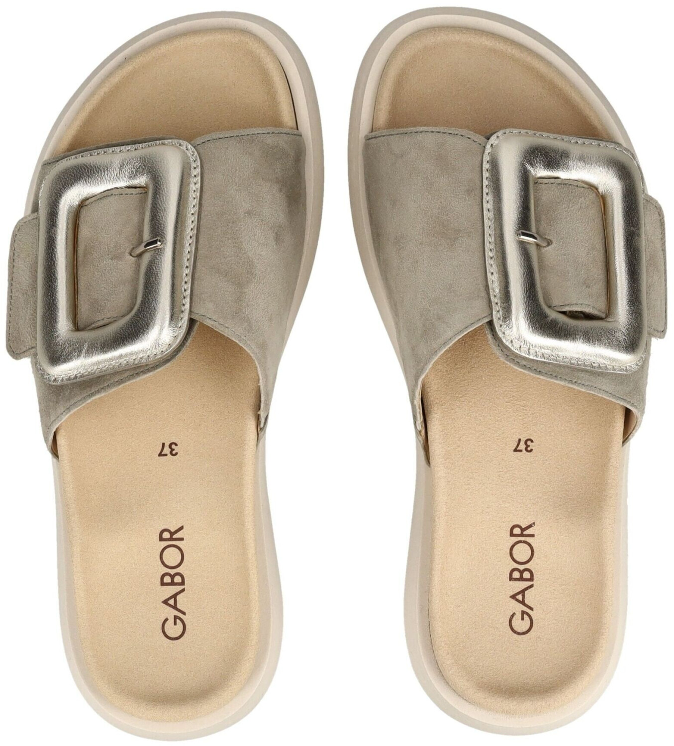 Gabor Mule with Decorative Buckle grau ab 71,47 € | Preisvergleich bei ...