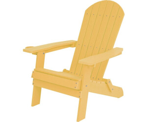 AXI Claire Adirondack foldable plastic garden chair yellow ab 124,95 ...