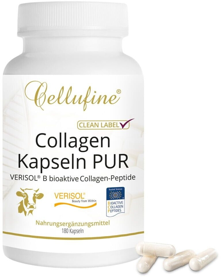 Cellufine Collagen-Kapseln PUR Verisol 180 Kapseln ab 24,95 ...