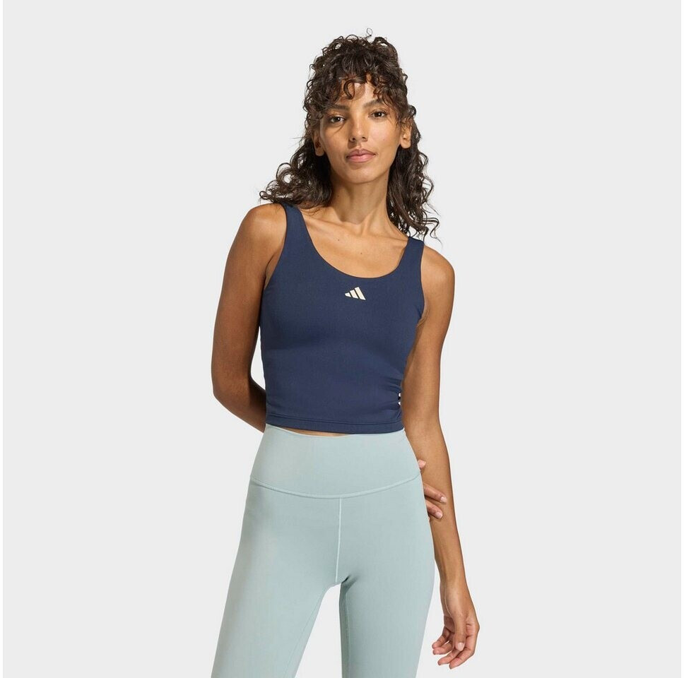 Adidas 3-Stripes Studio All Me Tank Top (KV6611) legend ink ab 34.84 ...