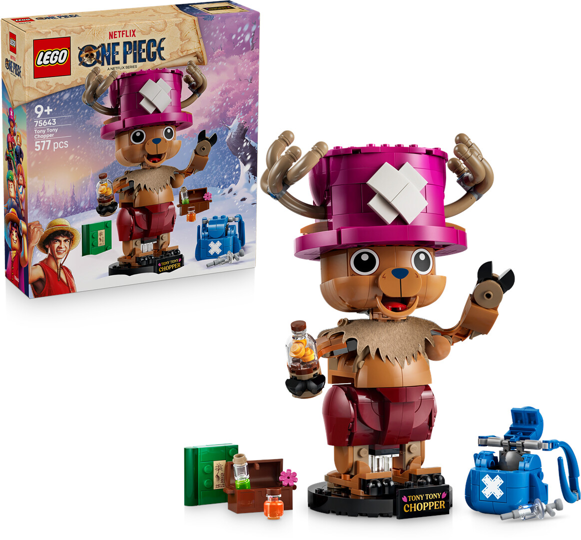 LEGO One Piece - Tony Tony Chopper (75643) a € 63,24 (oggi) | Migliori ...