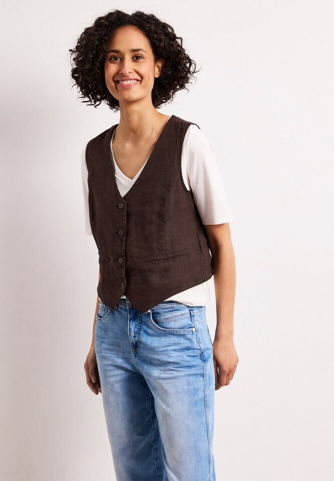 Street One Leinen Weste mit V-Neck und Knöpfen ab 39.49 € | Vergleiche ...