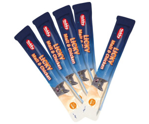Nobby (21,04 EUR/kg) Starsnack Licky Cat Malt & Chicken 25 x 15 g ab 7 ...