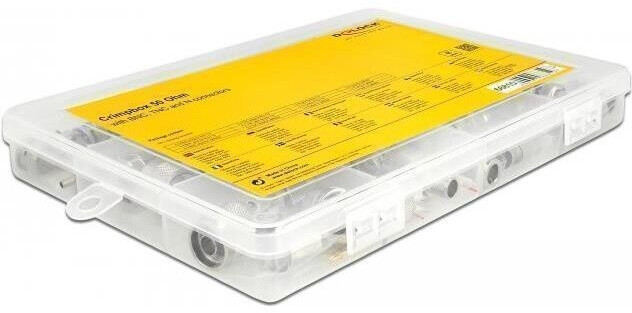 DeLock 66810 Crimpbox 48-tlg. 50Ohm BNC TNC und N -Verb. ab 190,23 ...