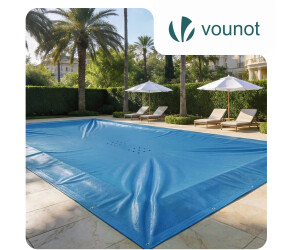 Vounot Double-layer rectangular pool cover 800 x 400 cm blue ab 39,99 ...