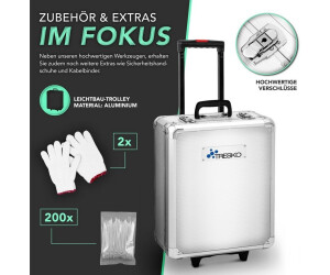 Tresko Werkzeugkoffer 949-teilig Chrom-Vanadium-Stahl mit Trolley ab 85 ...