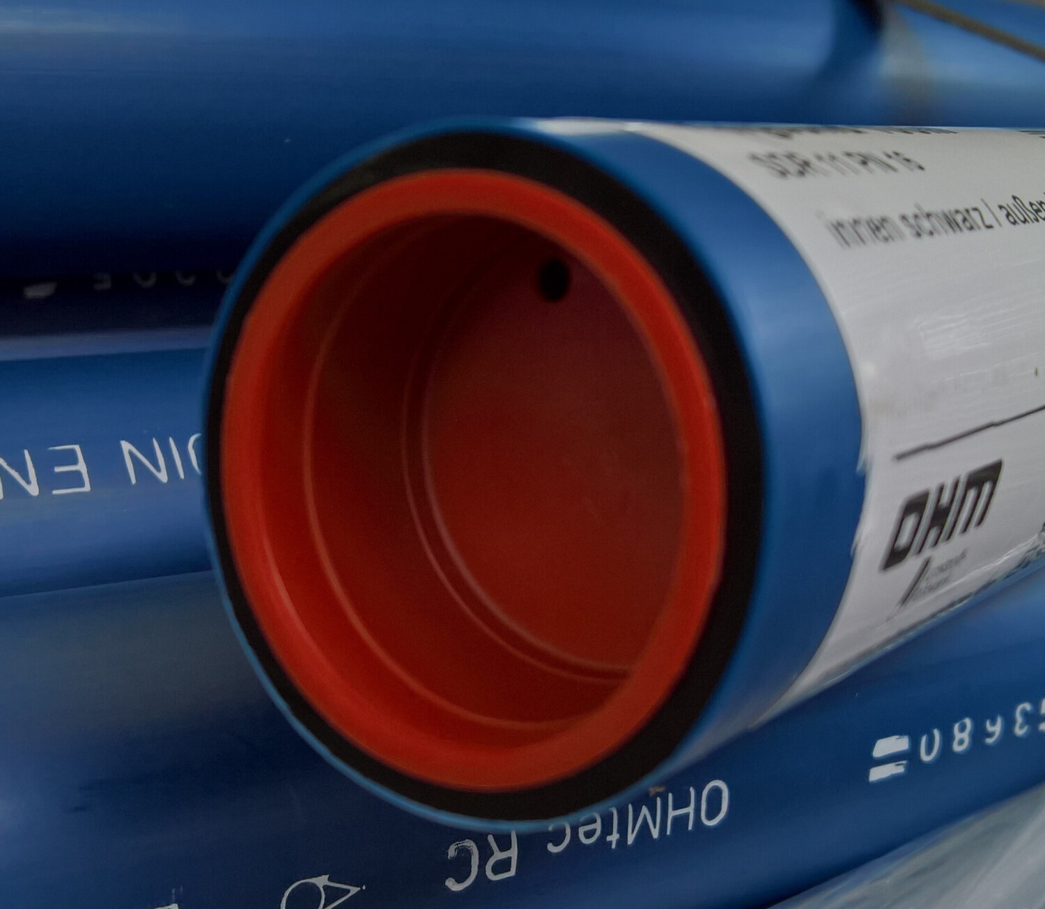 OHM PE 100 RC Trinkwasserrohr PN16 32mm 100m, DVGW, DIN EN 12201 ab 145 ...