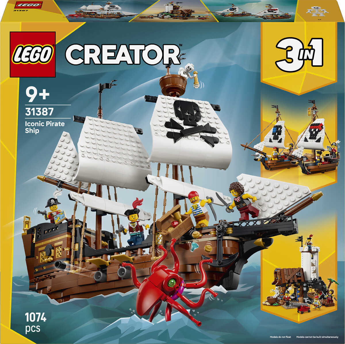 LEGO Creator 3-in-1 - Iconic Pirate Ship (31387) ab 71.89 ...