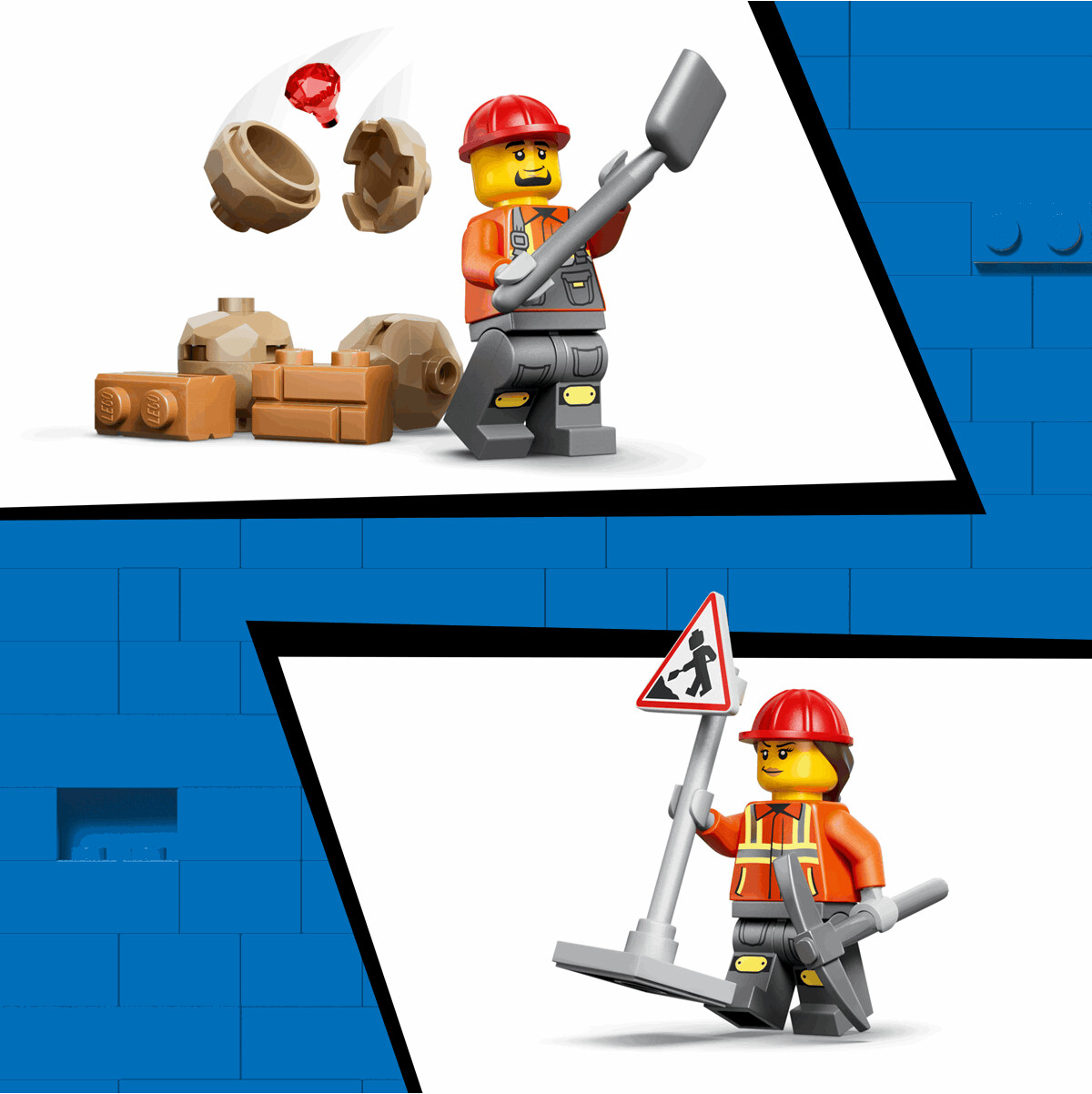 Buy LEGO City - Yellow Backhoe Loader (60480) from £24.99 (Today ...