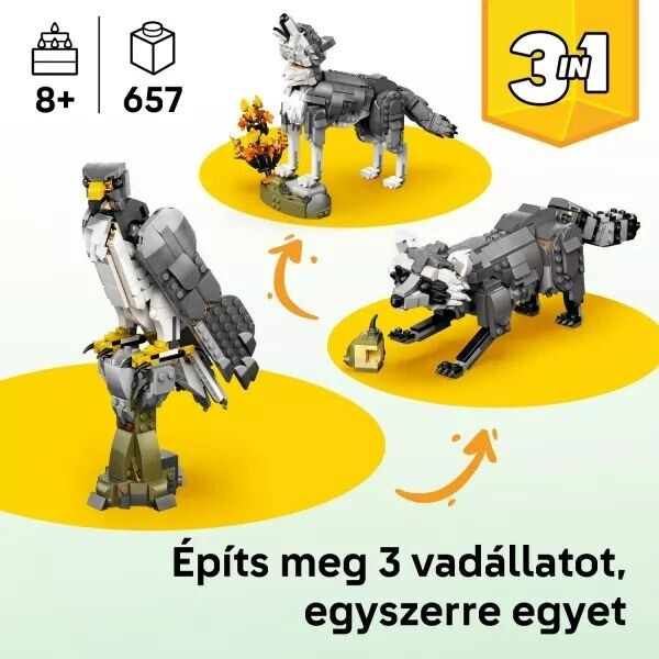 LEGO Creator 3-in-1 - Waldtiere: Wolf (31393) ab € 49,50 ...