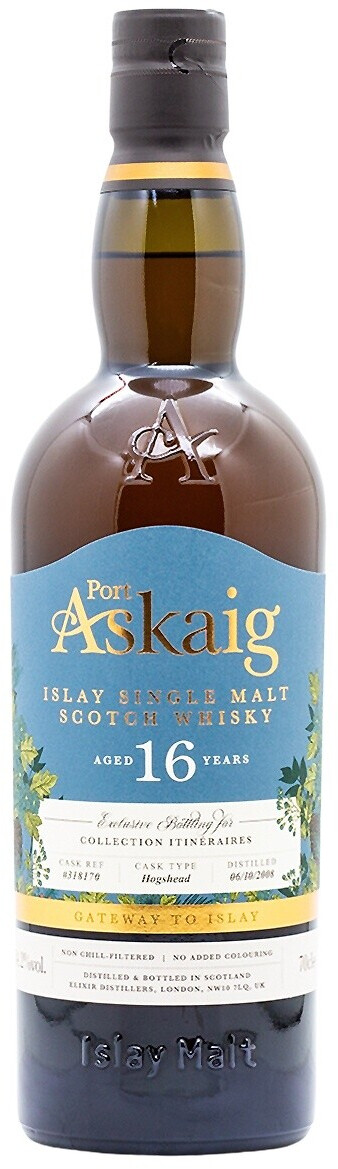 Port Askaig 16 Jahre France Exclusive Islay Single Malt Scotch Whisky 0 ...