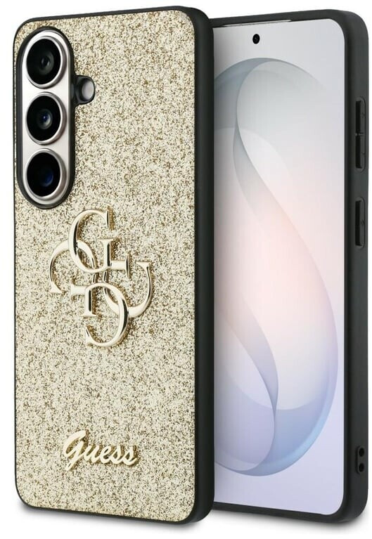 Guess Hülle Fixed Glitter Big 4G Metal Logo Samsung Galaxy S26 Gold ab ...
