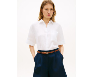 Tommy Hilfiger ESS Linen Short Sleeve Shirt Hemdbluse (WW0WW48925) ab ...