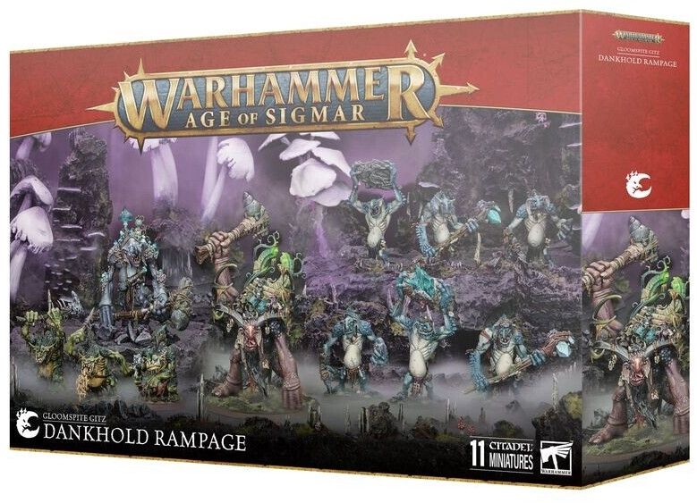Games Workshop Warhammer Age of Sigmar - Gloomspite Gitz: Battleforce ...