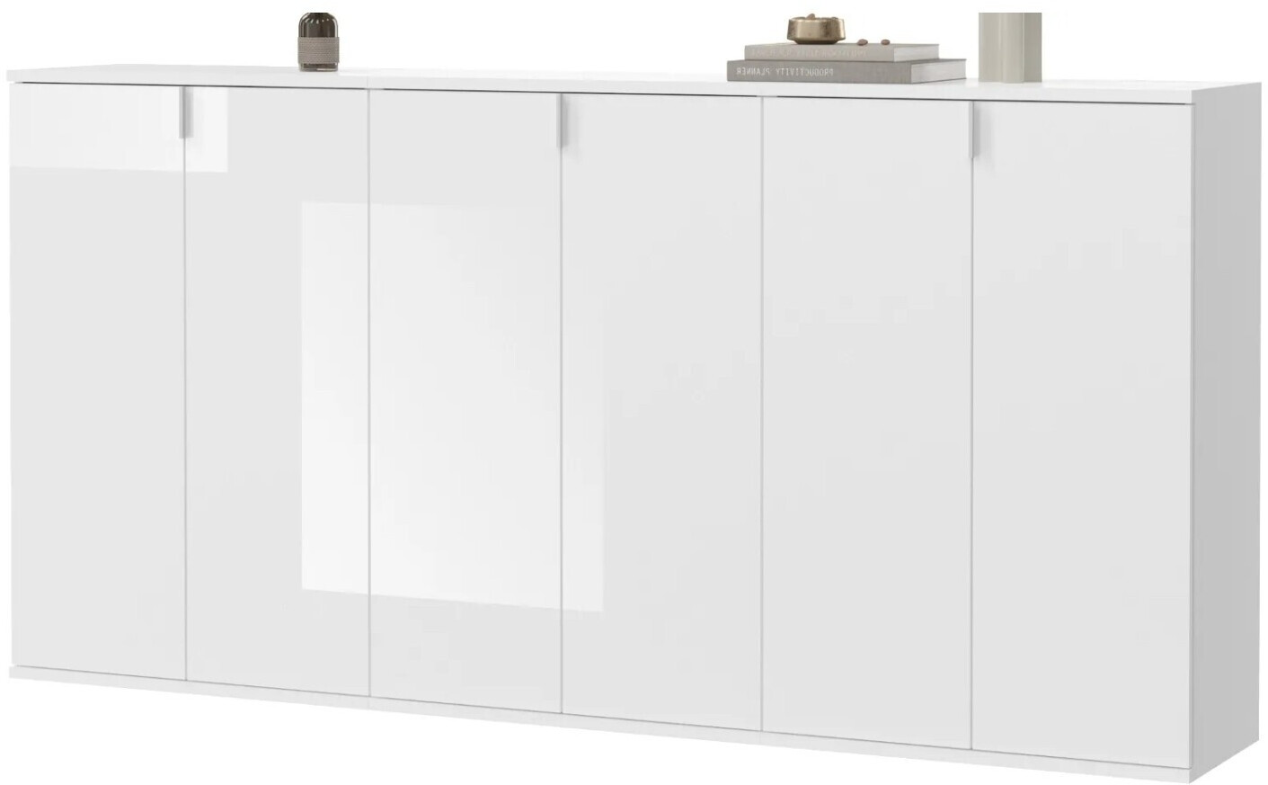 Inn.Furn SystemX Sideboard Weiß Hochglanz 6-türig 183x99x34cm ab 579.99 ...