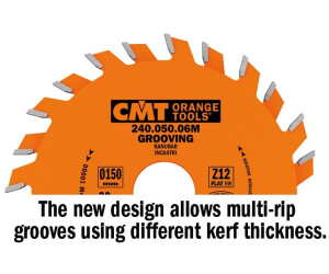 CMT Orange Tools Lama Circolare per Incastri HW 150x4/3x30 Z12 Piano ...