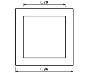Jung LS Design Abdeckrahmen 1-fach Messing Antik (MED2981AT) ab 24.84 ...